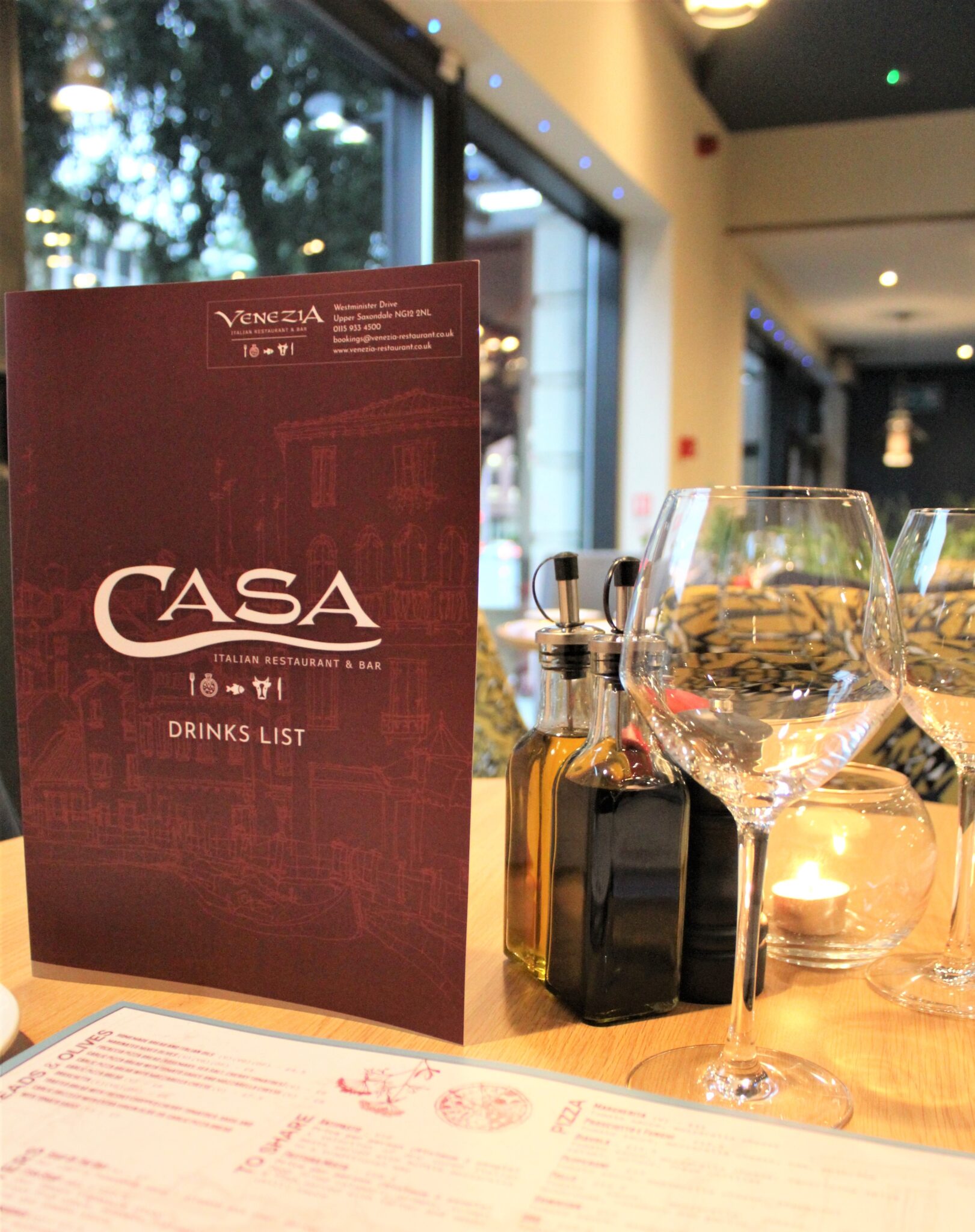 CASA Italian – Nottingham - The Travels of Mrs B